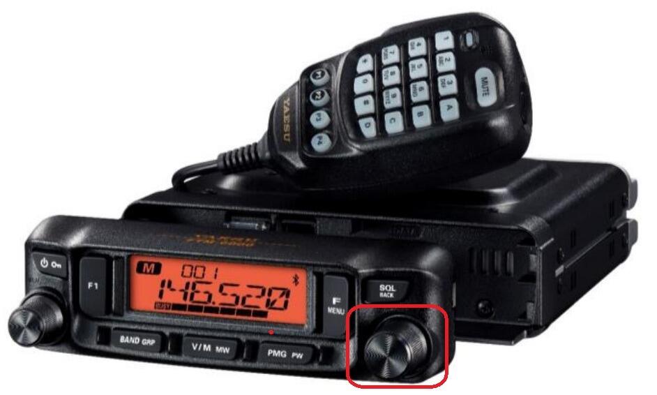 Yaesu FTM6000 encoder knob RA6254300 - Radioworld UK 01922 414796