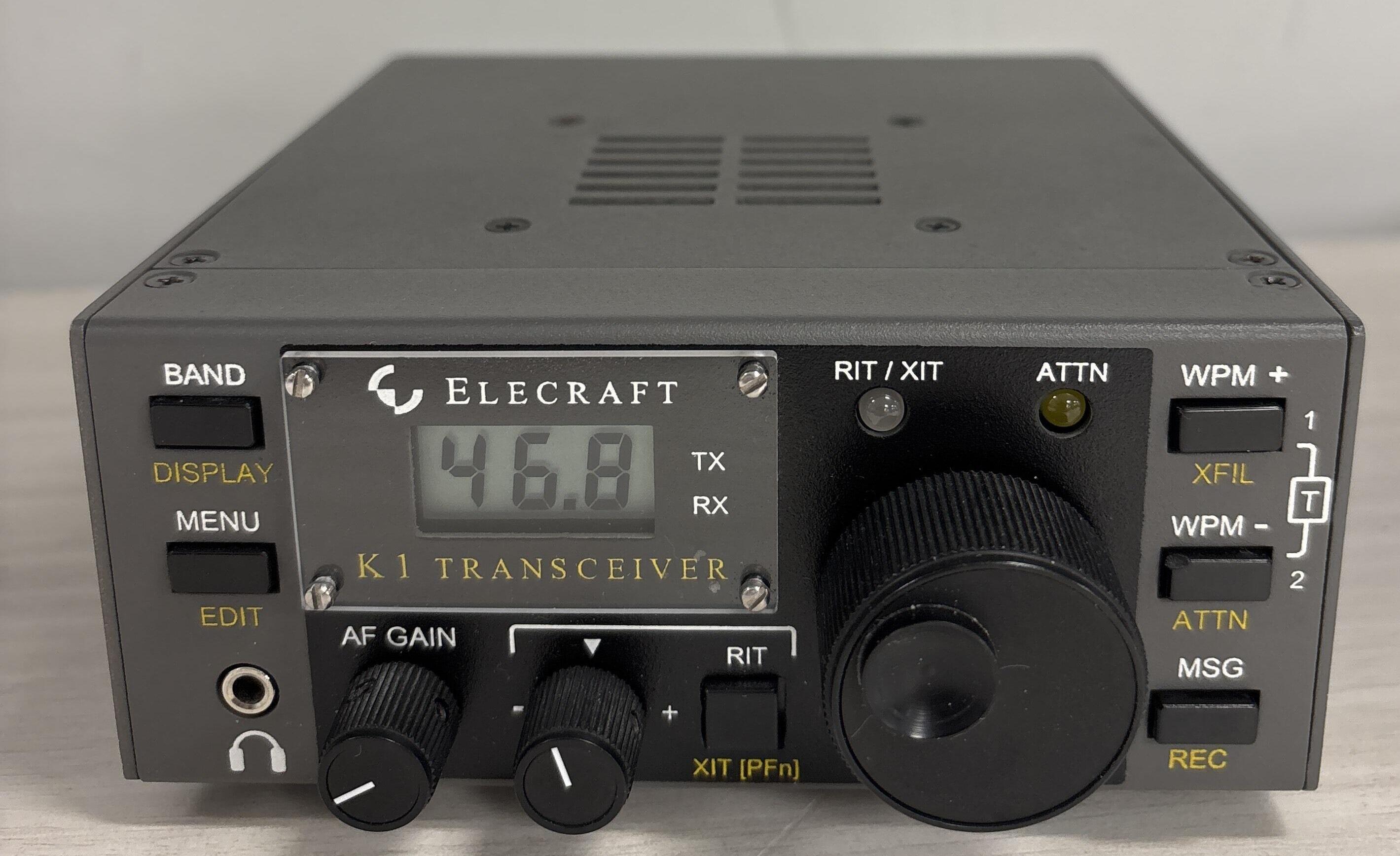 Second Hand Elecraft K1 Quad Band QRP CW Transceiver - Radioworld UK