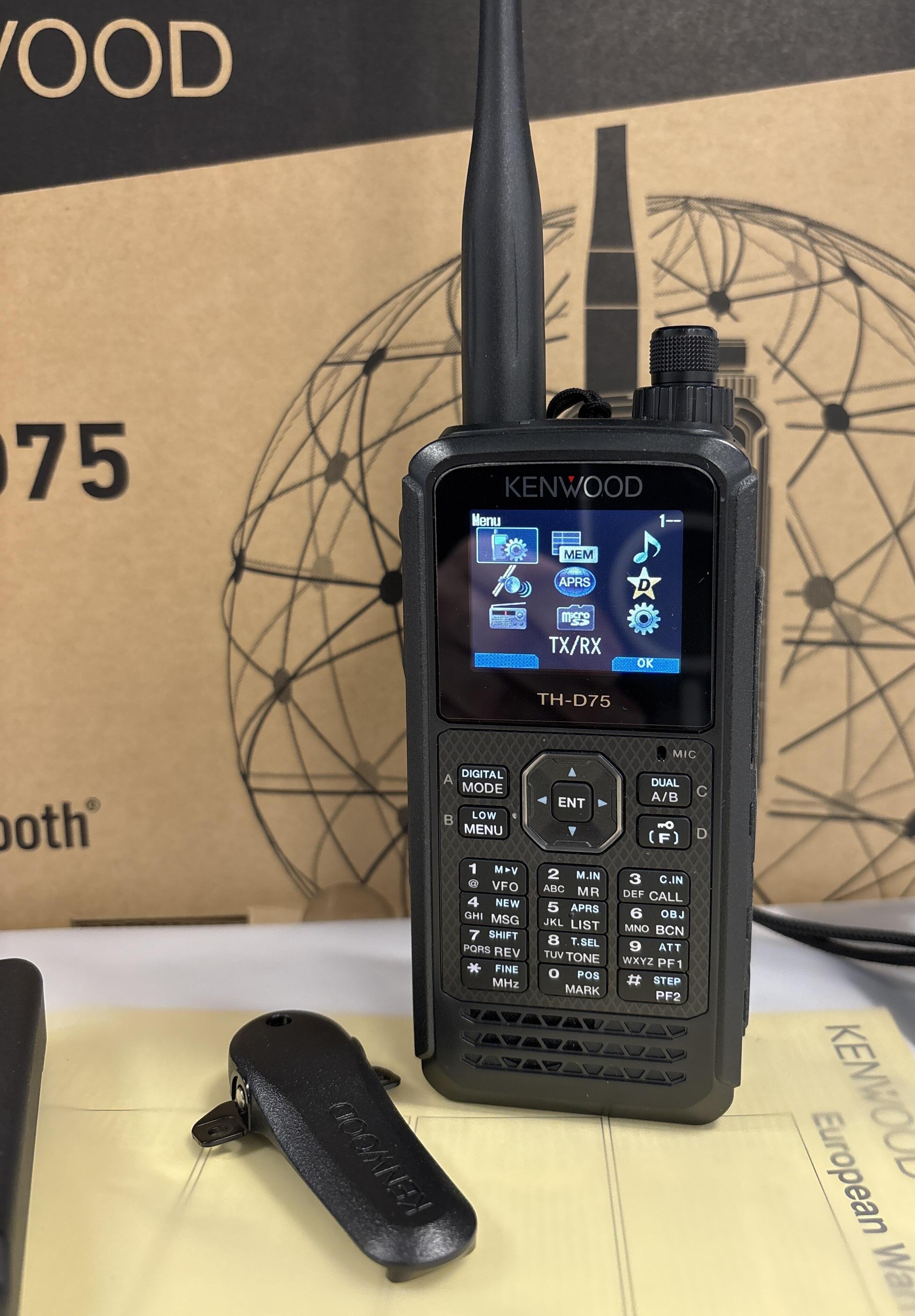 Second Hand Kenwood TH-D75 D-Star handheld 144-430 DSTAR - Radioworld UK