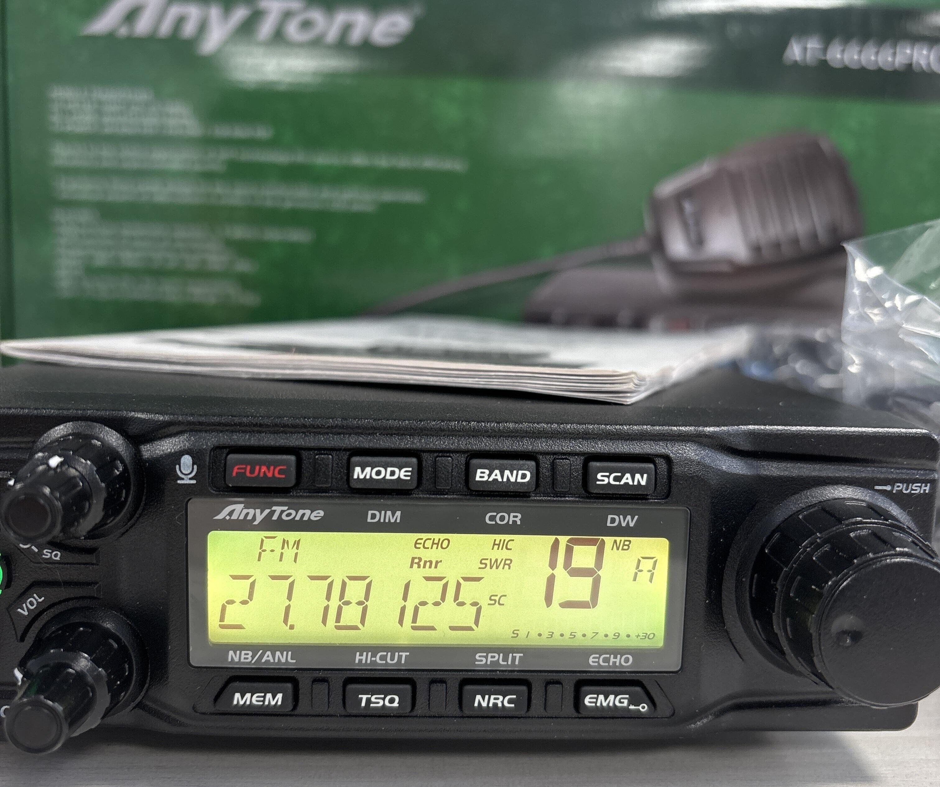 Second Hand Anytone AT-6666PRO 10 Meter Mobile Transceiver - Radioworld UK