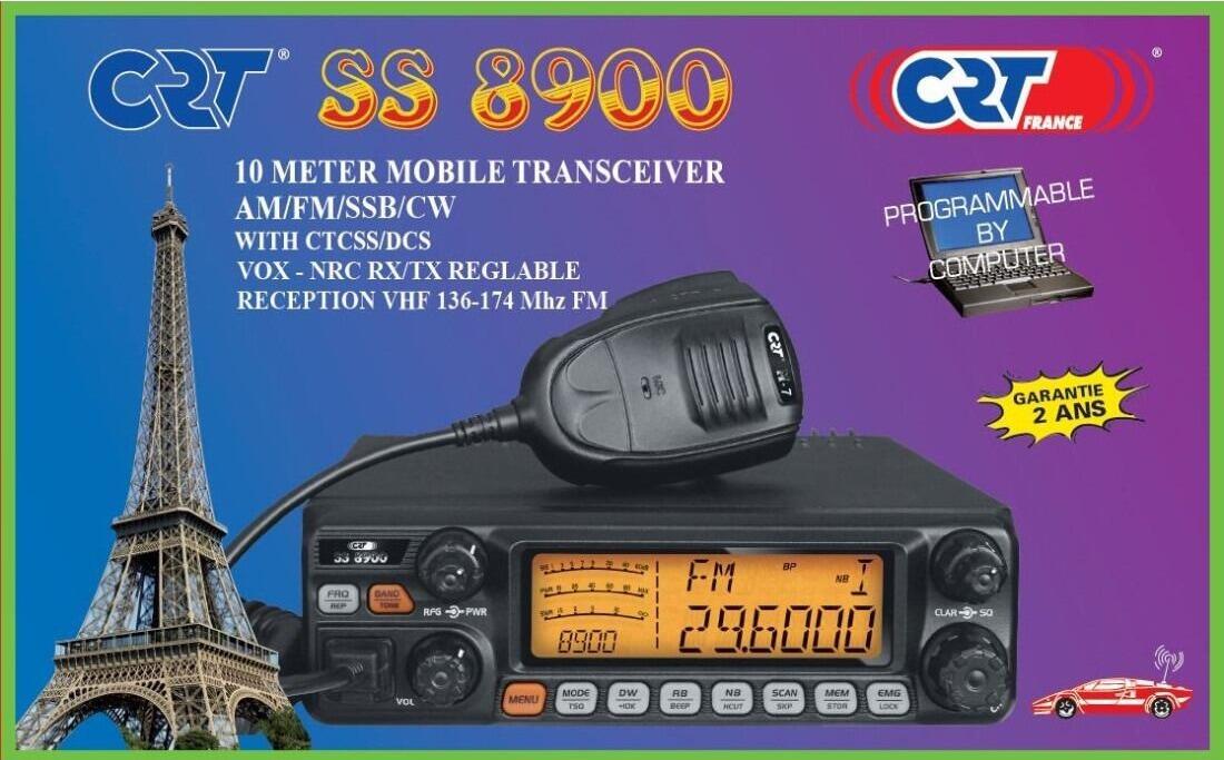 CRT SS 8900 Multimode 10m Mobile Transceiver | Radioworld UK