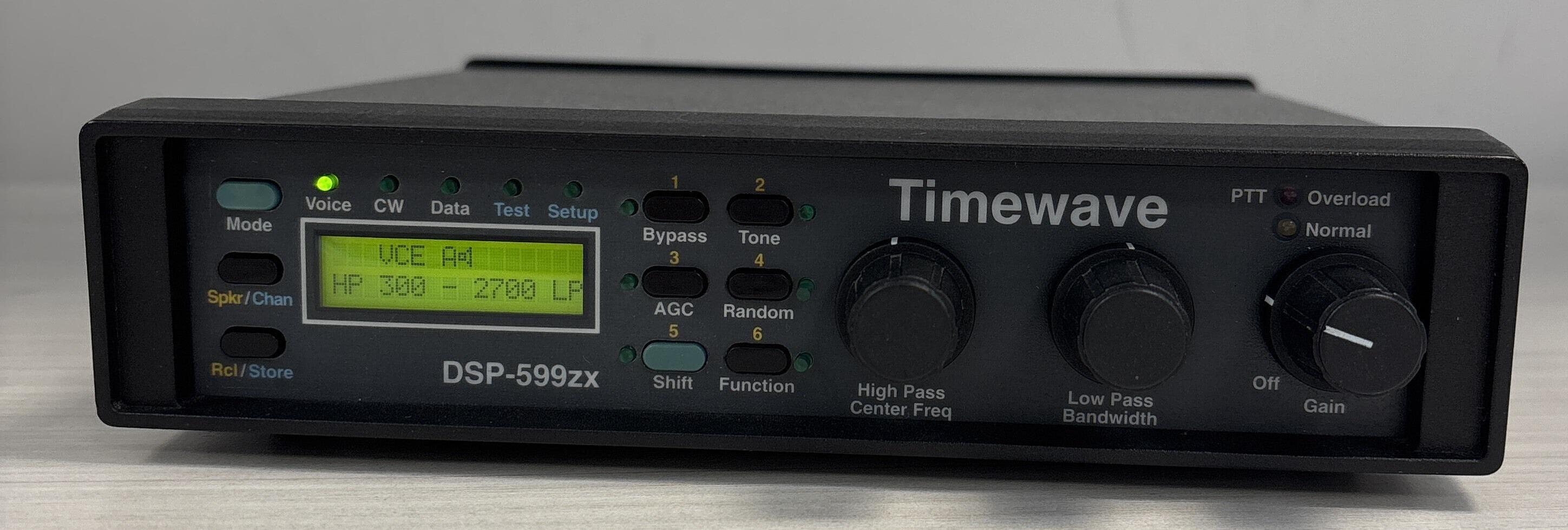 Second Hand Timewave DSP-599zx Digital Noise Filter - Radioworld UK