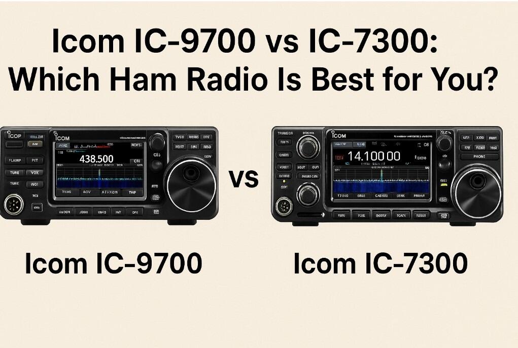 "Icom IC-9700 vs IC-7300: Which Radio Is Right for You?"