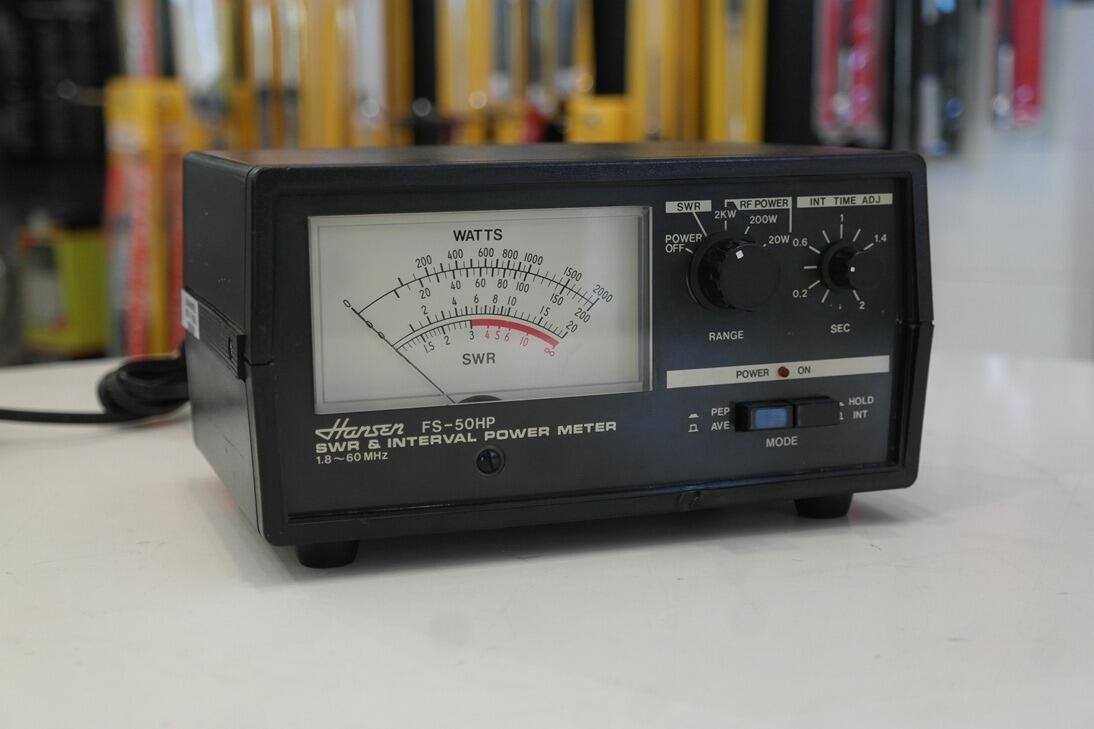 Used Hansen FS-50HP 2kW Power/SWR Meter (1.8–60 MHz) | Radioworld UK