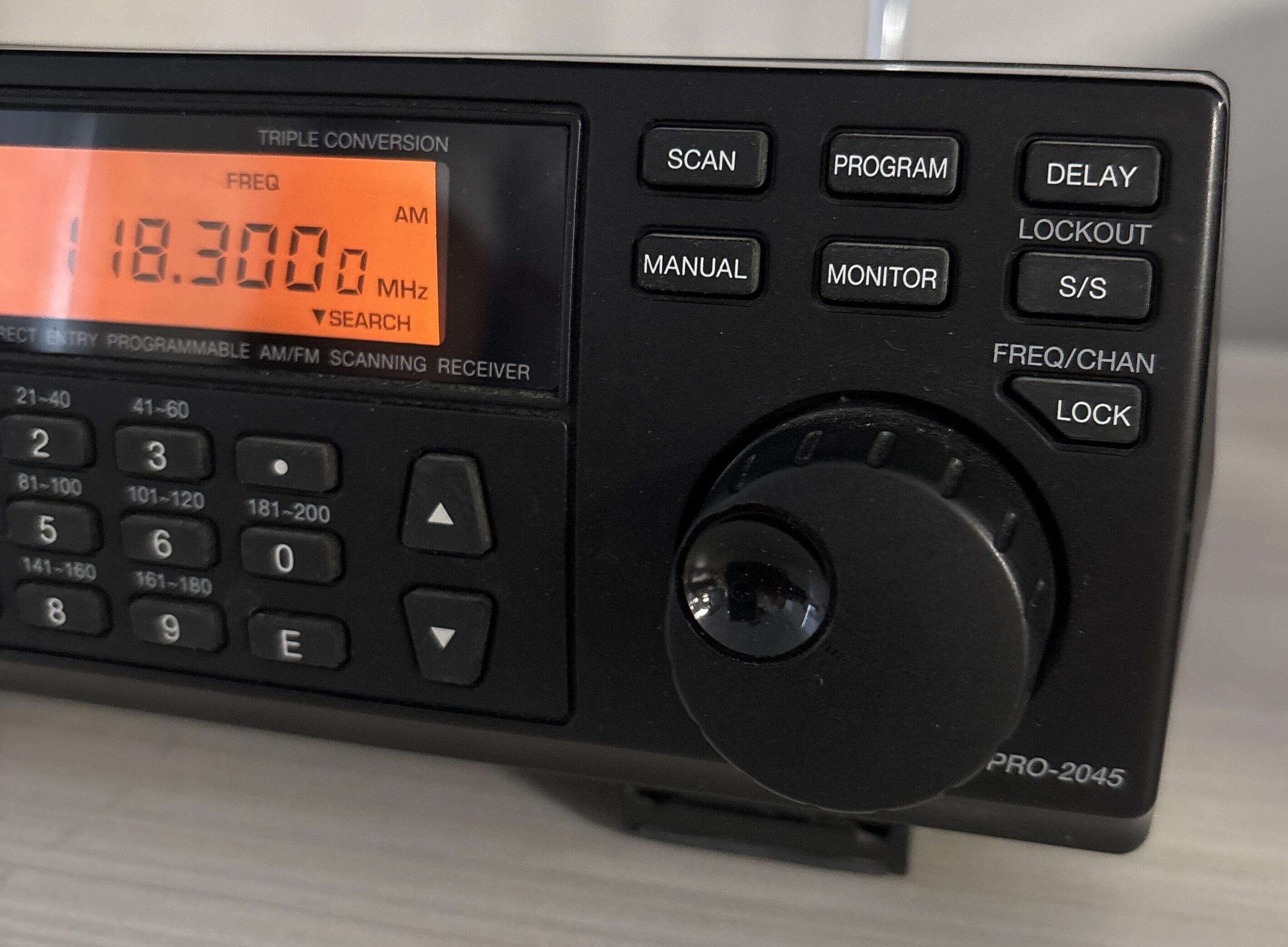 Second Hand Realistic Pro-2045 200-Channel Base Scanner – Radioworld UK