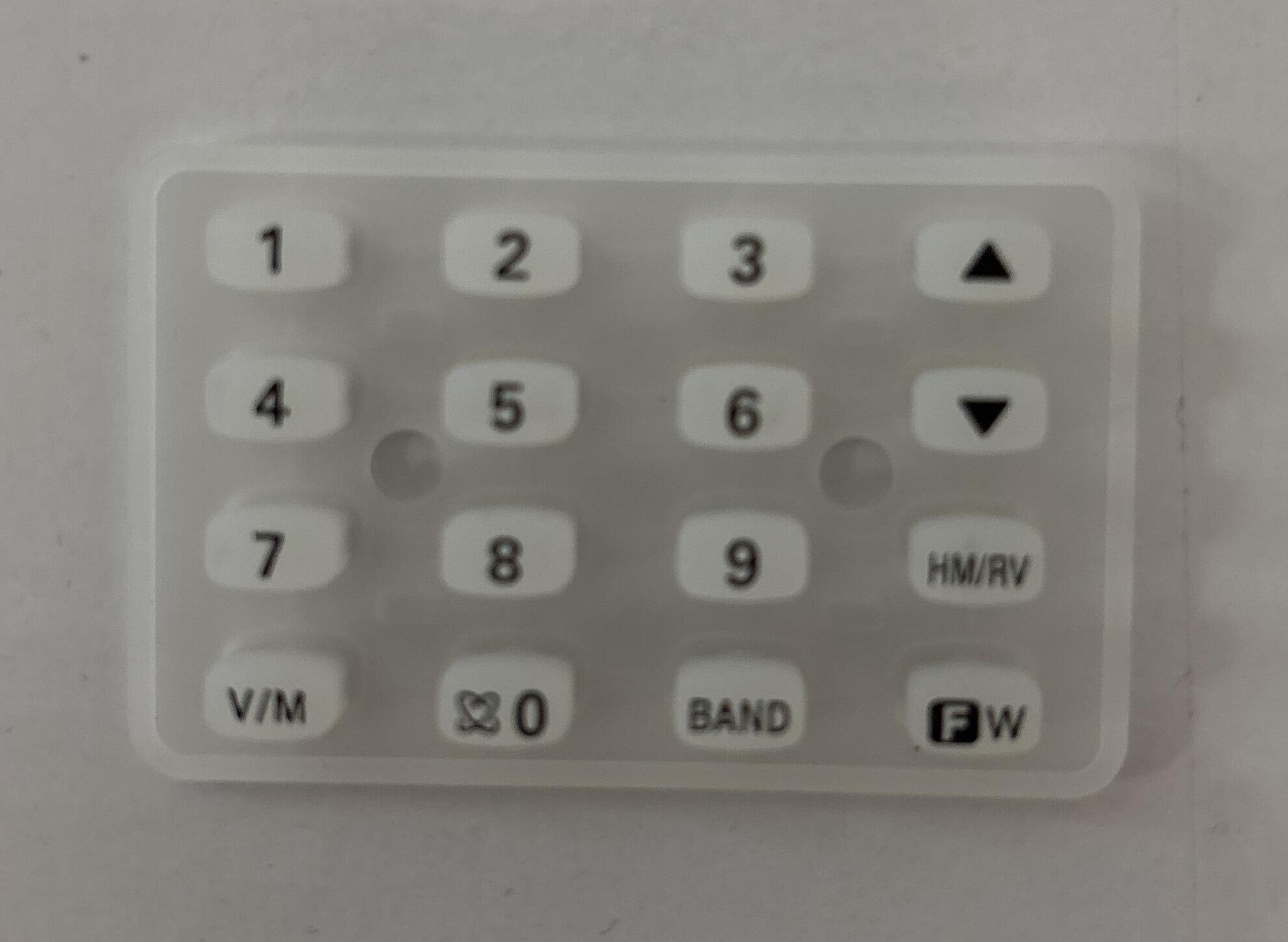 Yaesu RA06135A0 Rubber Keypad for FT-60R FT-60E – Radioworld UK