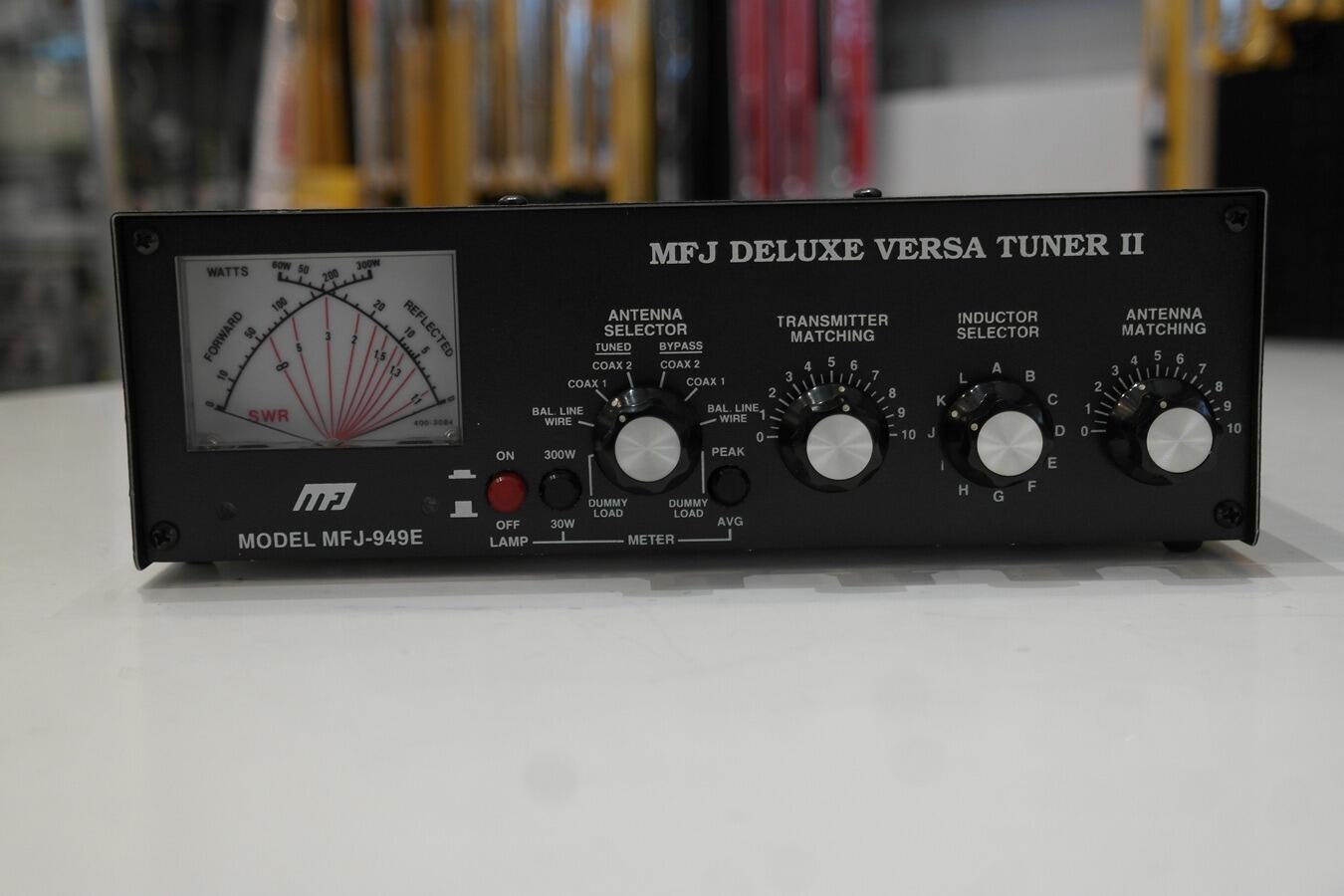 Second Hand MFJ-949E Deluxe Versa Tuner II – 300W HF Manual Antenna ...