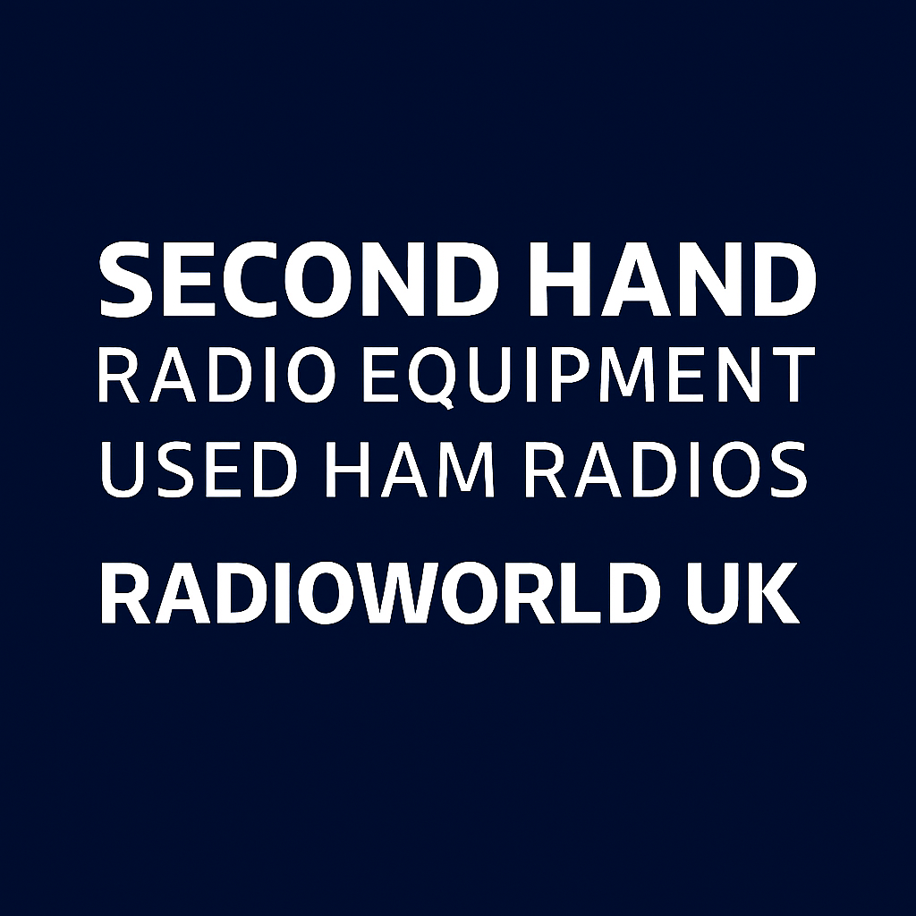 Second Hand Radio Equipment – Used Ham Radios | Radioworld UK