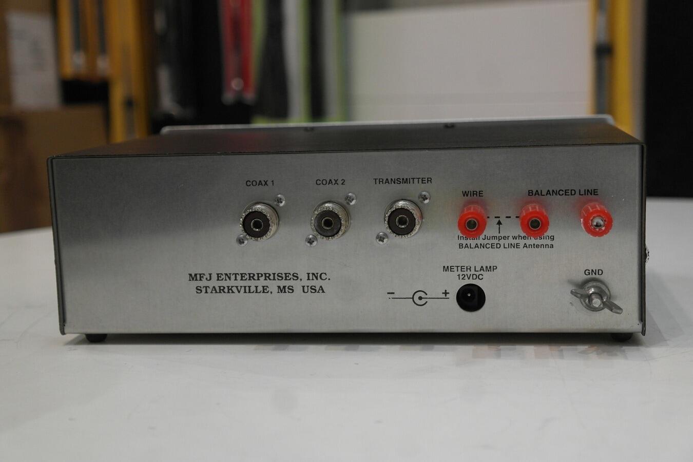 Second Hand MFJ-949E Deluxe Versa Tuner II – 300W Manual Antenna Tuner