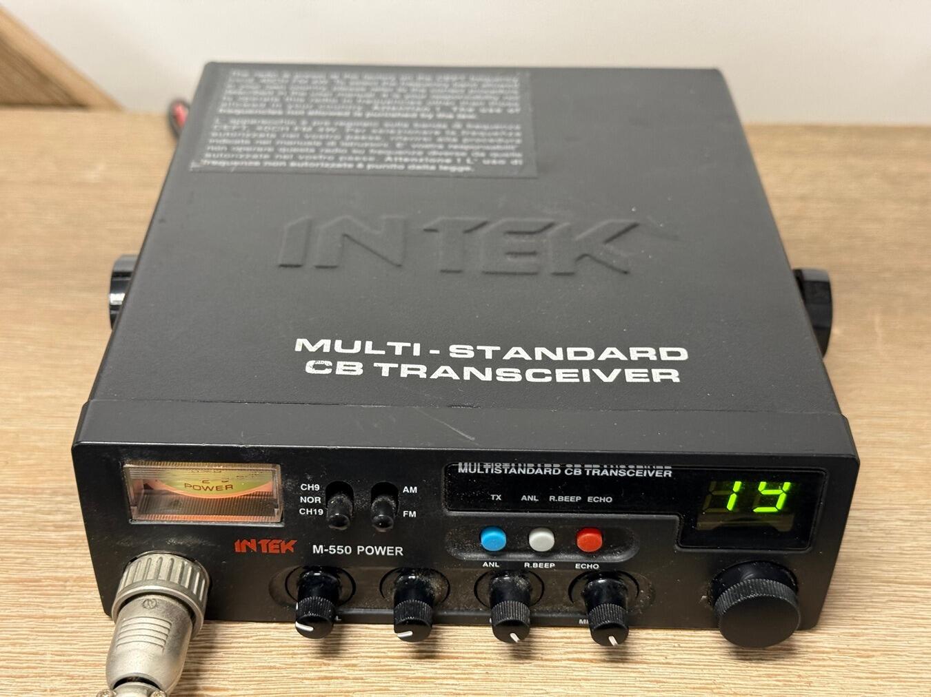 Rescue Rigs Intek M-550 CB Radio – Working | Radioworld