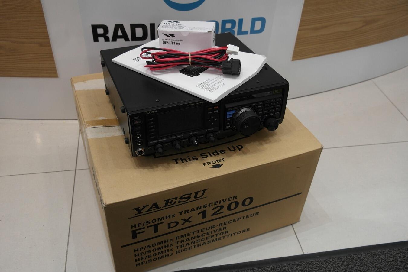 Second Hand Yaesu FTDX1200 HF Base Transceiver Radioworld UK