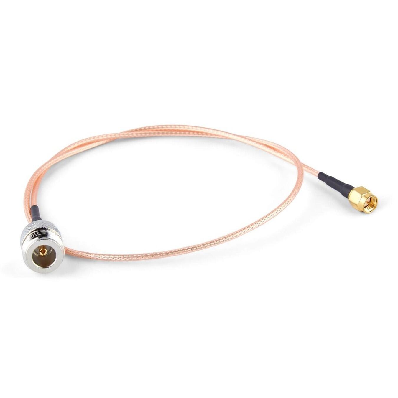 RG316 50cm N Type Female to SMA Male 50 Ohm Coax Patch Lead | Radioworld