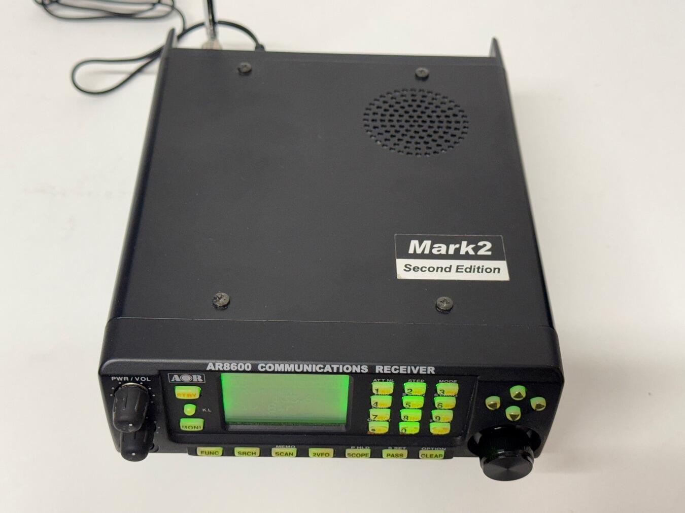 Second Hand AOR AR‑8600MkII Wide Band Receiver | Used AOR ...
