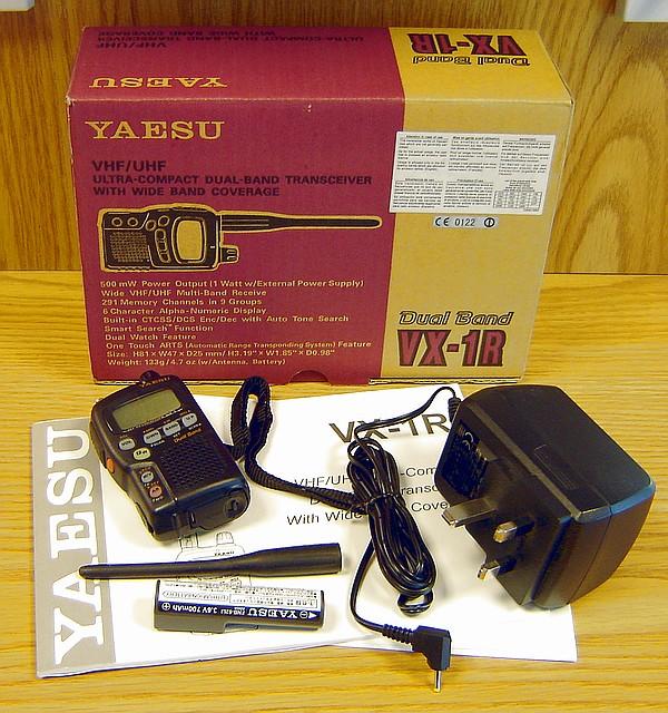 Second Hand Yaesu VX-1R Dual Band Handy - radioworld
