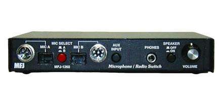 Mfj-1263 microphone control centre use up to two microphones, modular ...