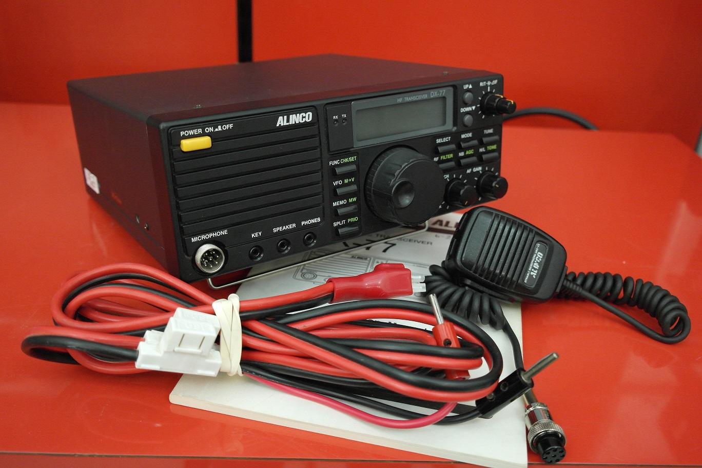 Second Hand Alinco DX-77E HF Transceiver - Radioworld UK