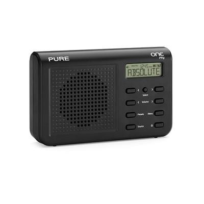 Pure ONE Mi (Black) - palm-sized DAB/FM radio - radioworld