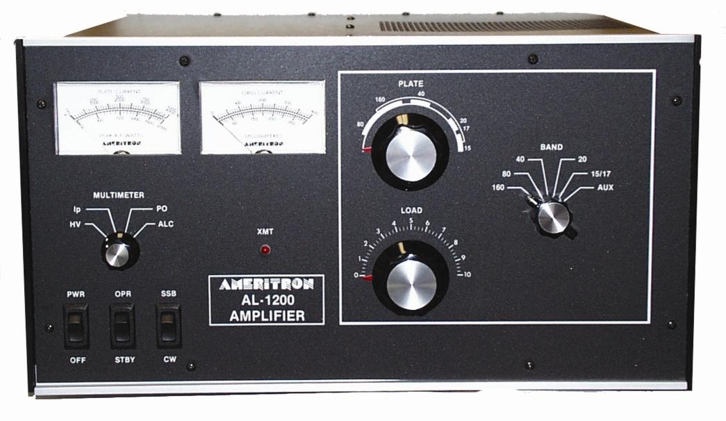 AL-1200XQCE Ameritron 1.25kW HF Linear Amplifier with QSK-5 inst