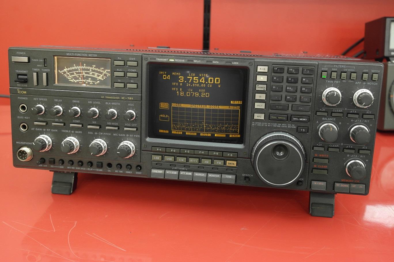 Second Hand Icom IC781 Vintage HF SSB Transceiver - Radioworld UK