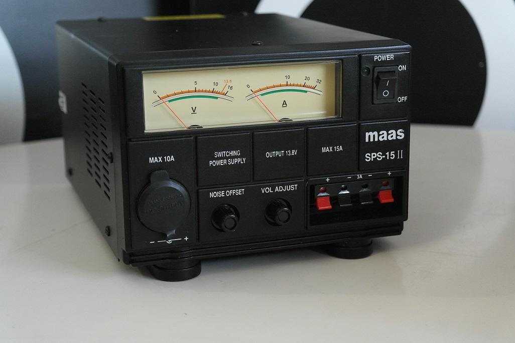 Second Hand MAAS SPS-15-II 15 Amp Switch Mode Power Supply - Radioworld ...