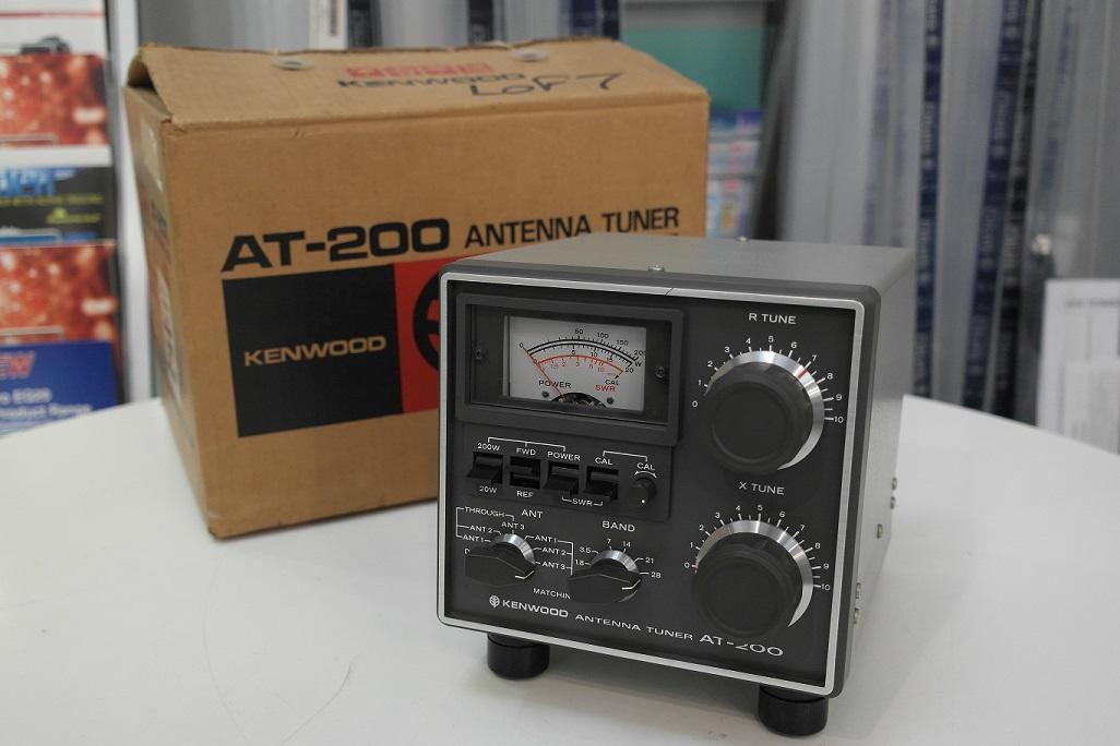 Second Hand Kenwood AT-200 Manual Antenna Tuner - RW UK