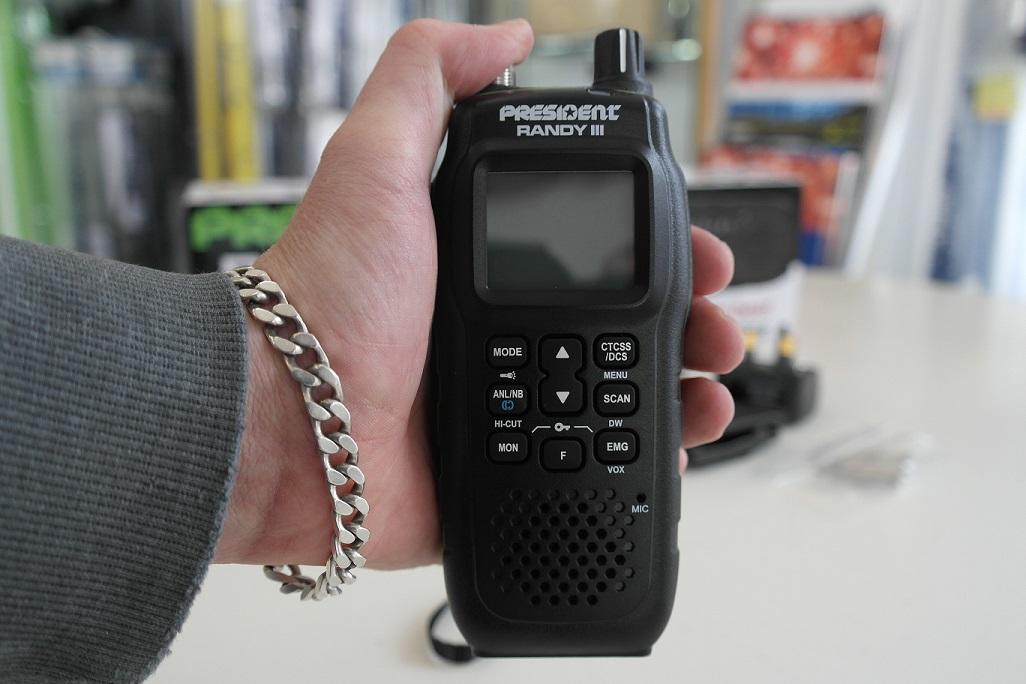 Second Hand President Randy III Handheld CB Radio - Radioworld UK 01922 ...
