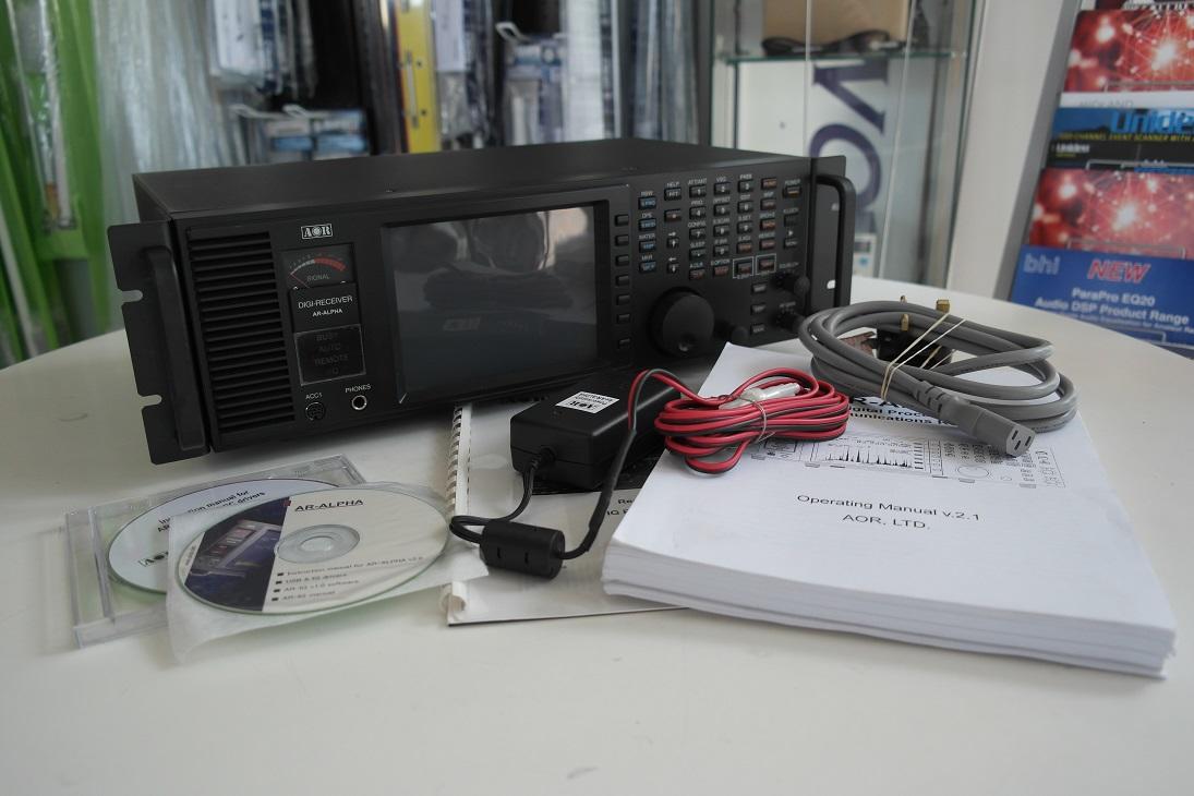 Second Hand AOR AR-ALPHA Wide Band Base Station Communications Receiver ...