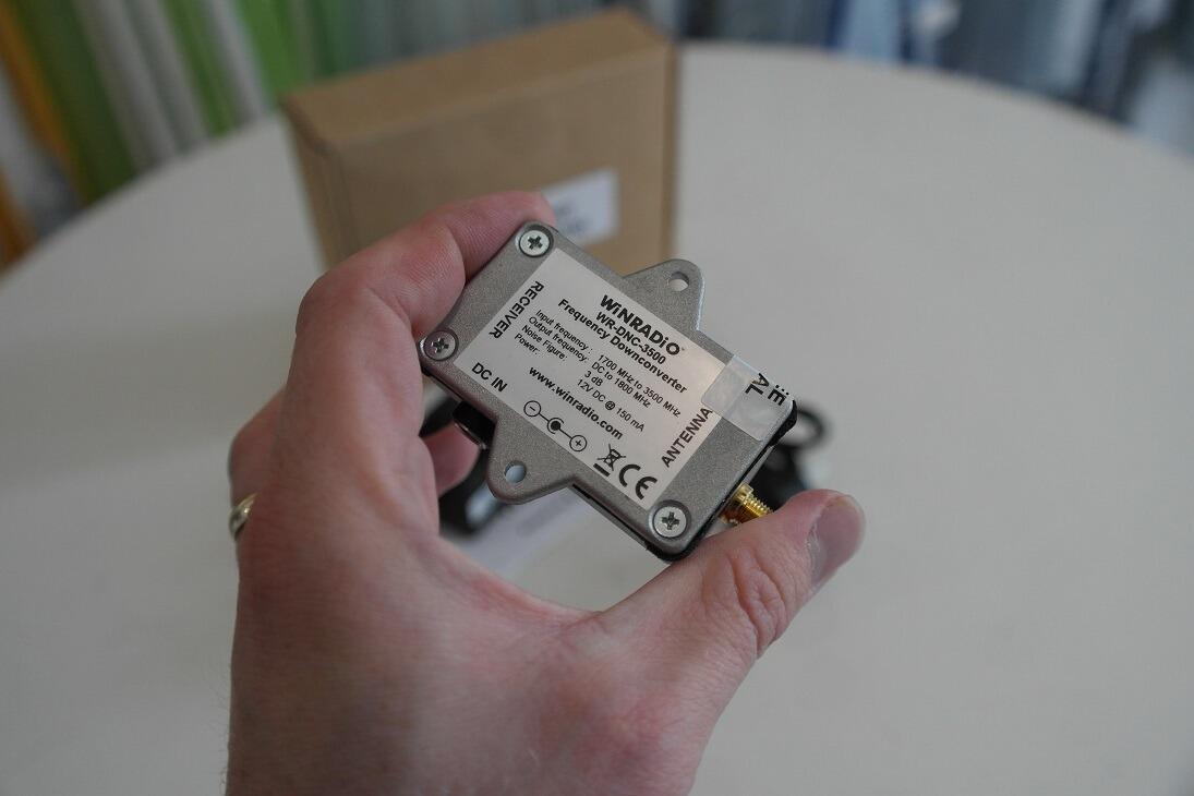 Second hand winradio wr-dnc-3500 frequency downconverter for wr-g305i ...