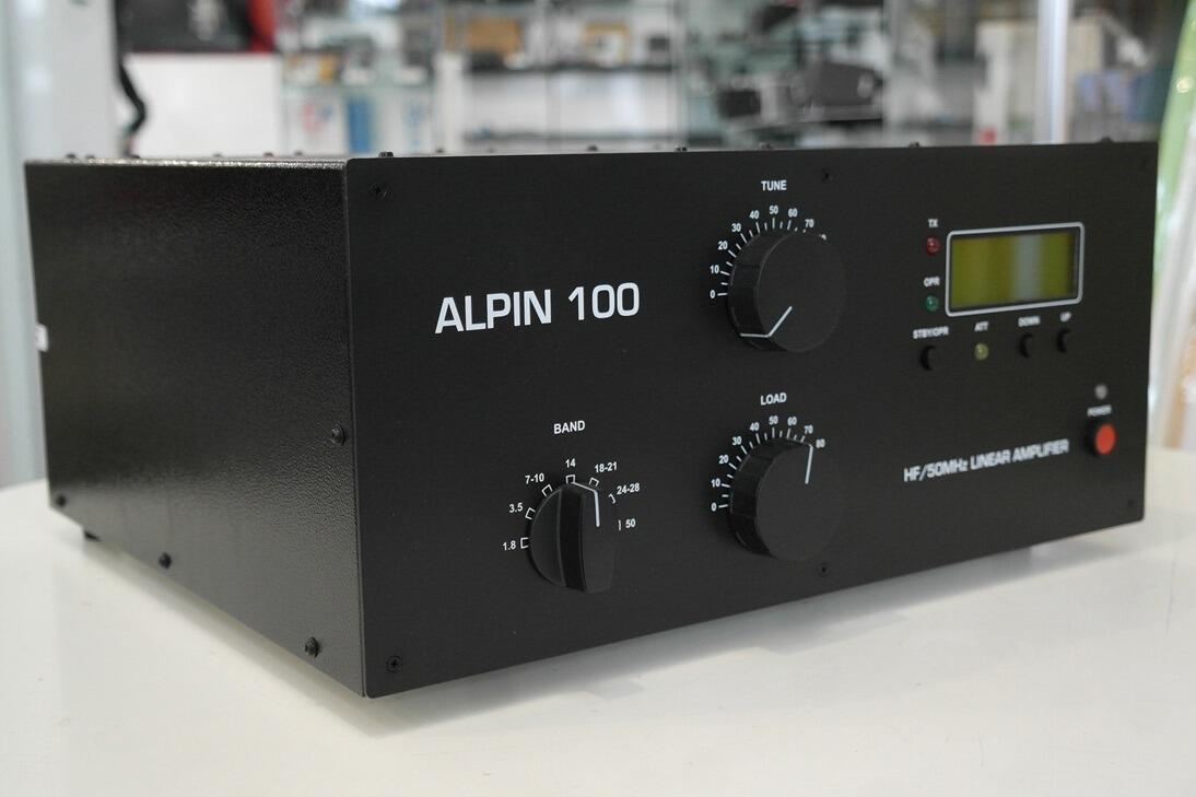 Second Hand Alpin 100 HF 1kW HF Linear Valve Amplifier - Radioworld UK
