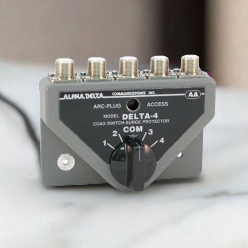Alpha delta 4b 4-way position so-239 switch at Radioworld UK
