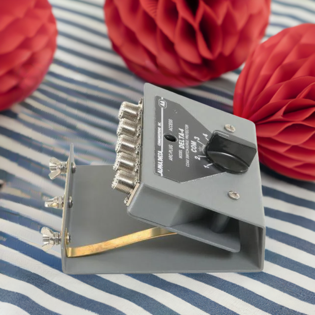Alpha delta model as-4bn coaxial switch at Radioworld UK
