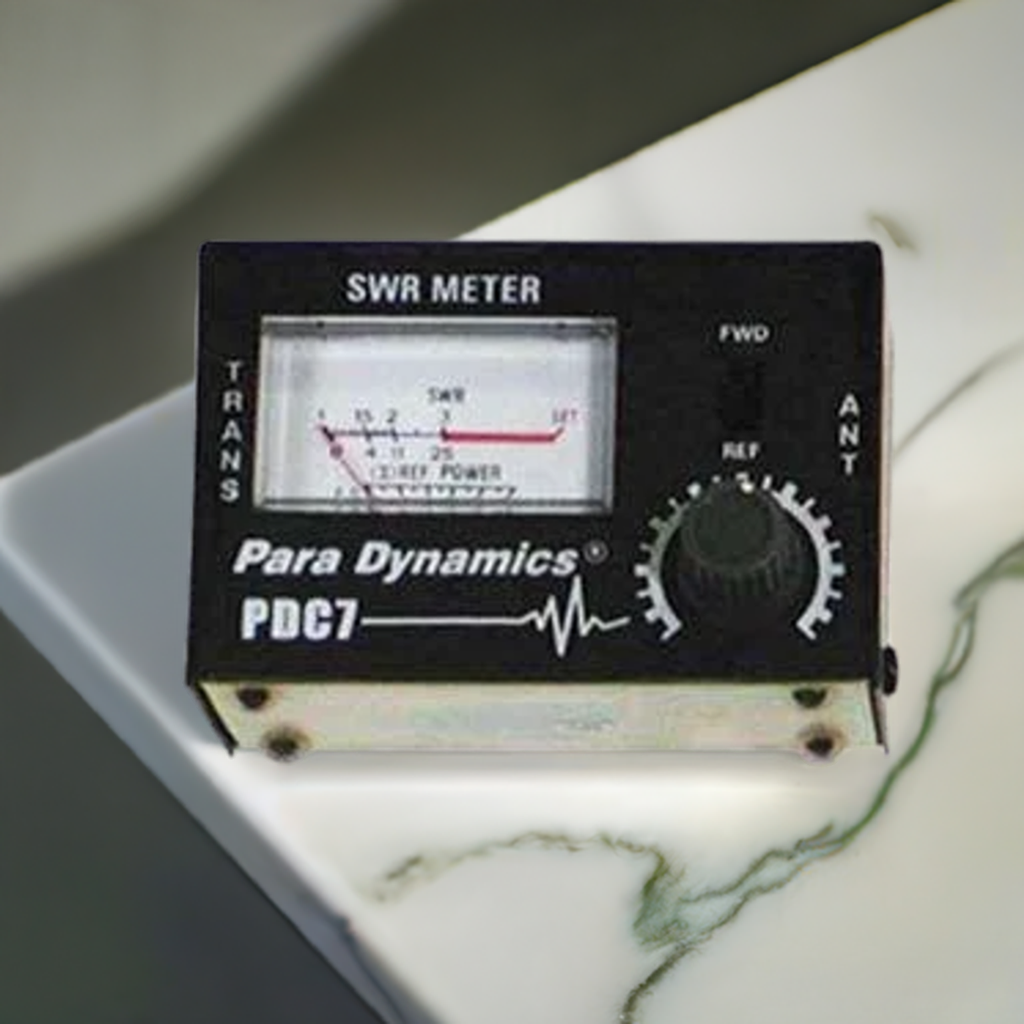 Astatic PDC7 SWR meter features a single scale designed for 27MHz ...
