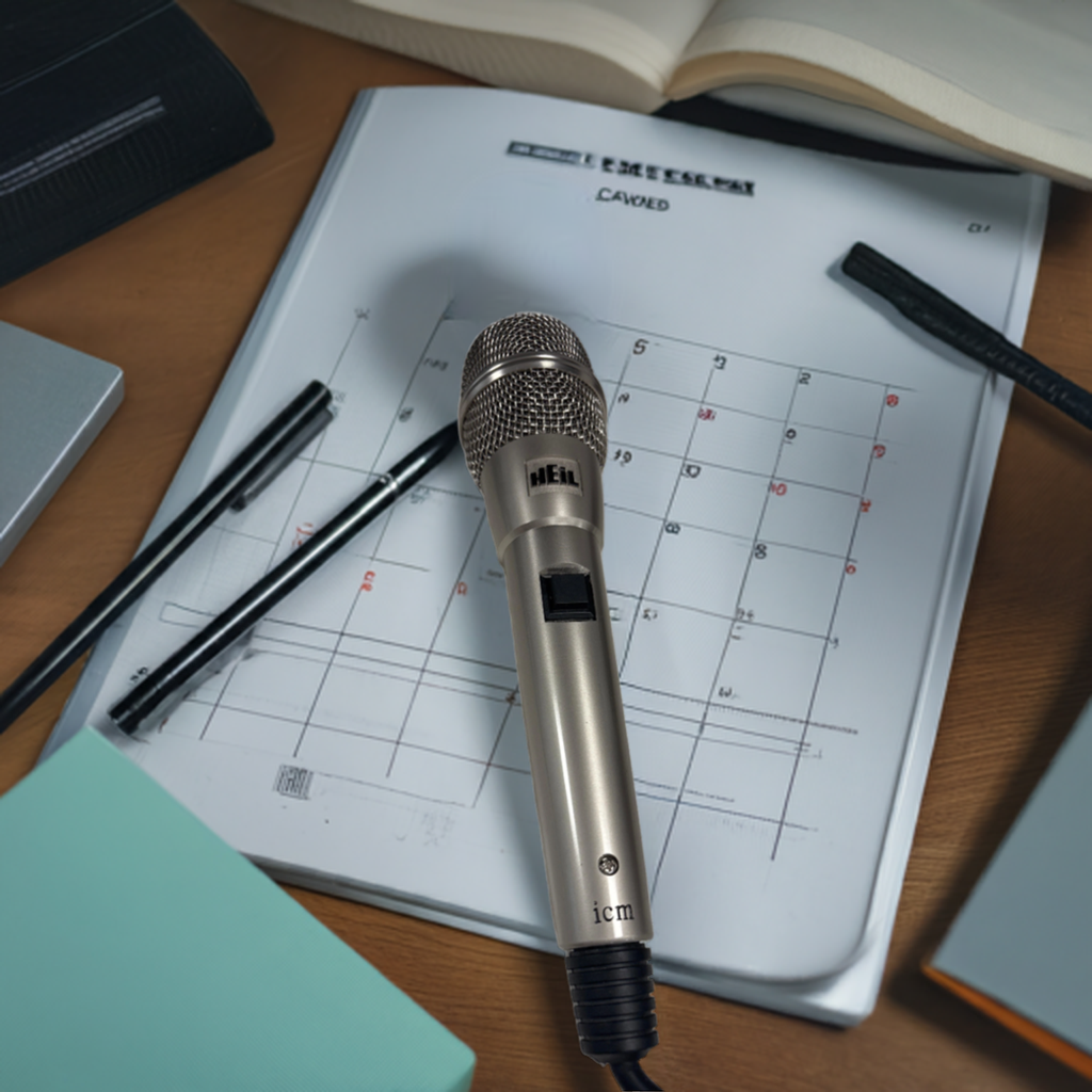 Second Hand Heil ICM Icom Only Dynamic Microphone - Radioworld UK