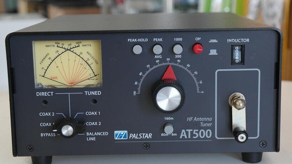 Second Hand Palstar AT-500 Meter 600 Watt PEP Antenna Tuner - Radioworld UK