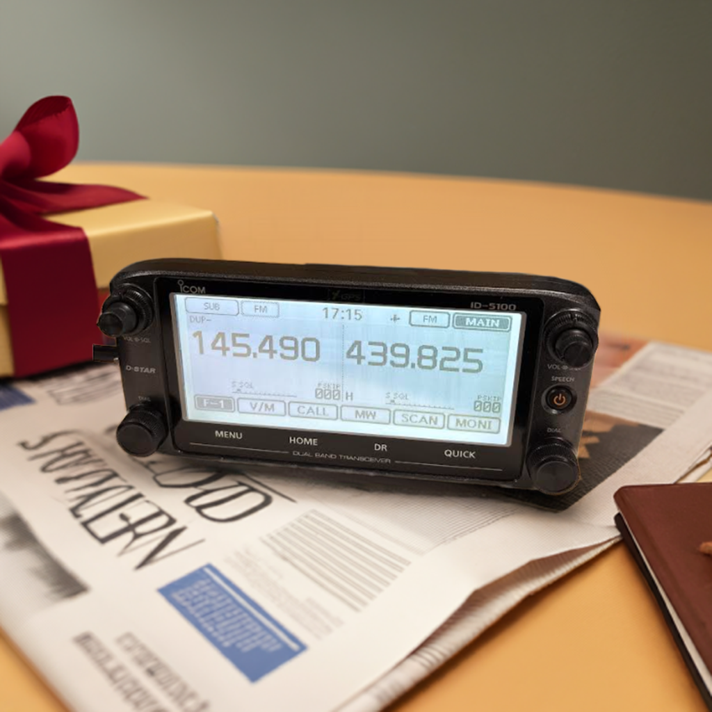 Second-hand Icom ID-5100A dual band D-Star mobile transceiver ...