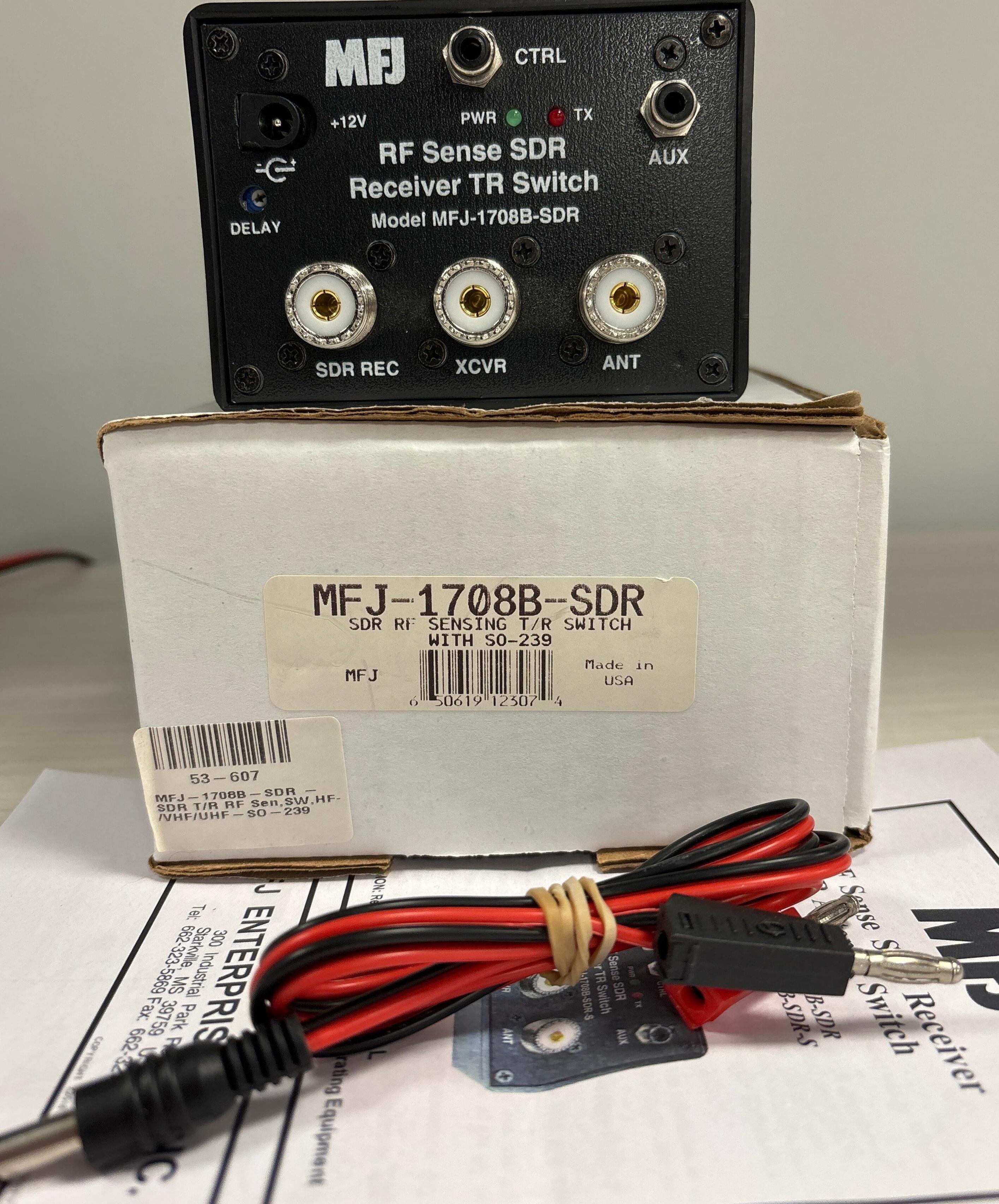 Second Hand MFJ-1708B-SDR is a radio frequency sensing switch ...