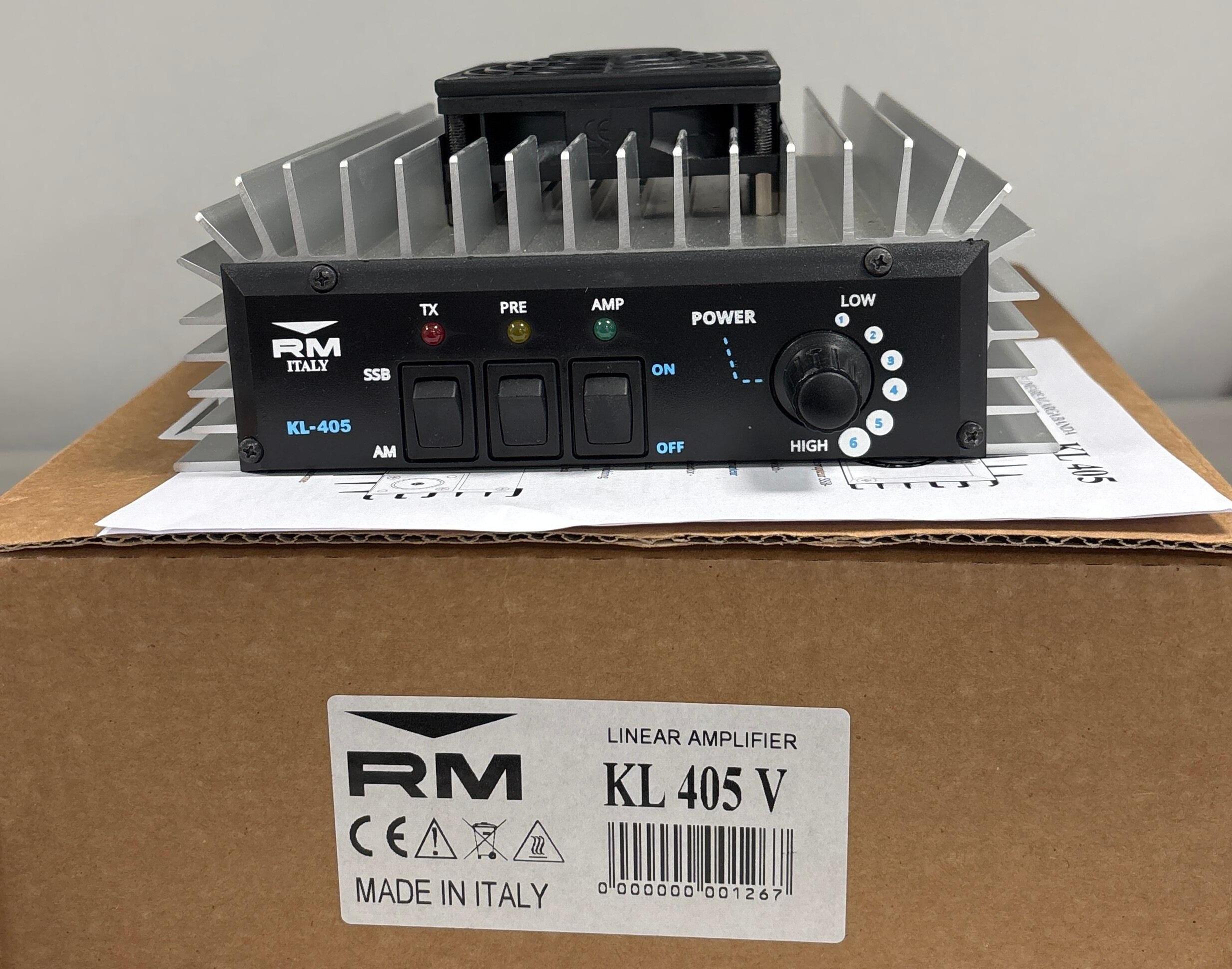 Second Hand RM KL405V - 3.6-30MHz - RM Amplifiers - Shop safely with Radioworld UK.