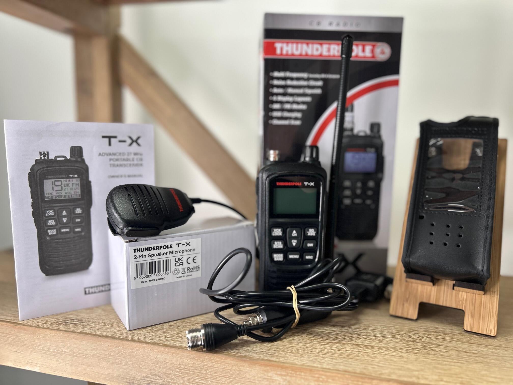 Second Hand Thunderpole TX handheld CB radio - Radioworld UK