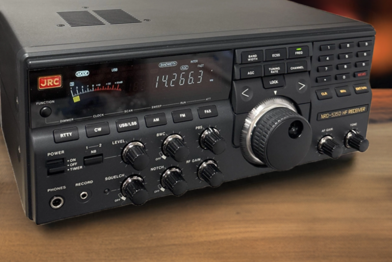 Second Hand JRC NRD-535D Communications Receiver - Radioworld UK
