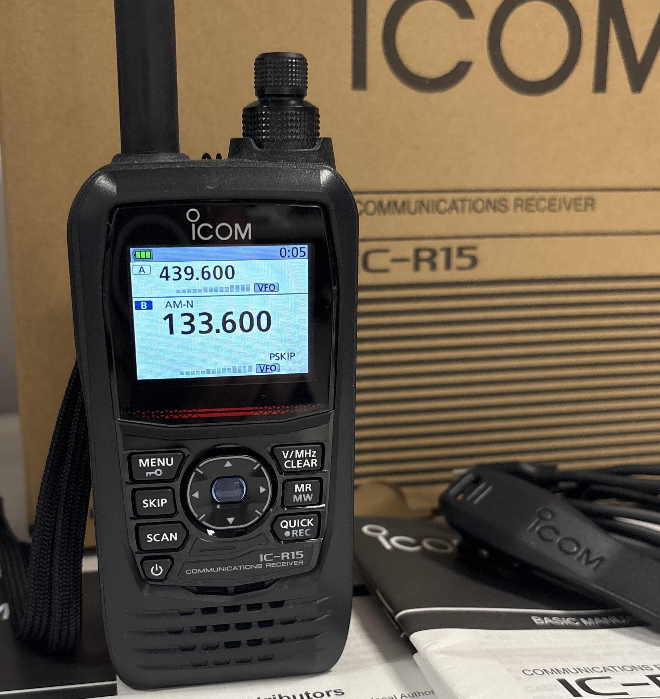 Second Hand Icom ic-r15 wideband receiver - Radioworld UK