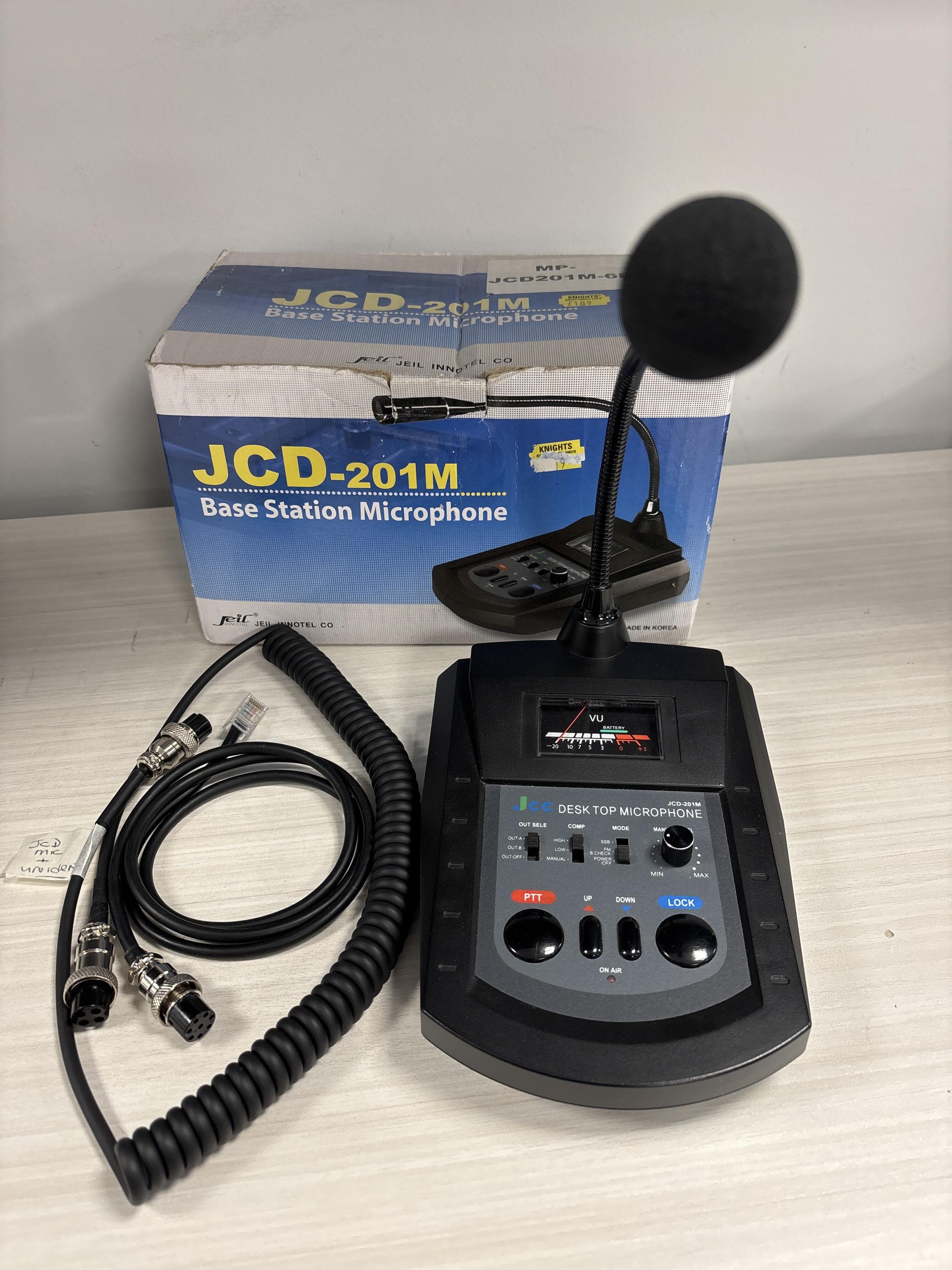 Second Hand JCD-201M Desktop Microphone for Yaesu 857 - Radioworld UK