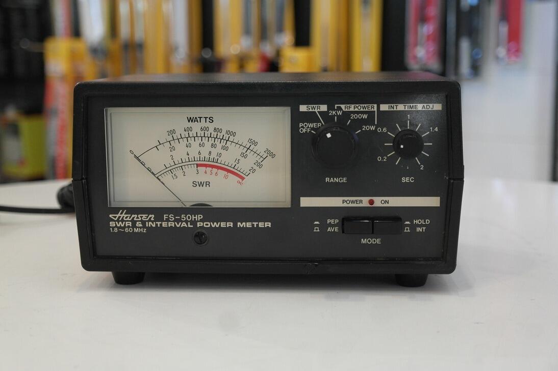 Used Hansen FS-50HP 2kW Power/SWR Meter (1.8–60 MHz) | Radioworld UK