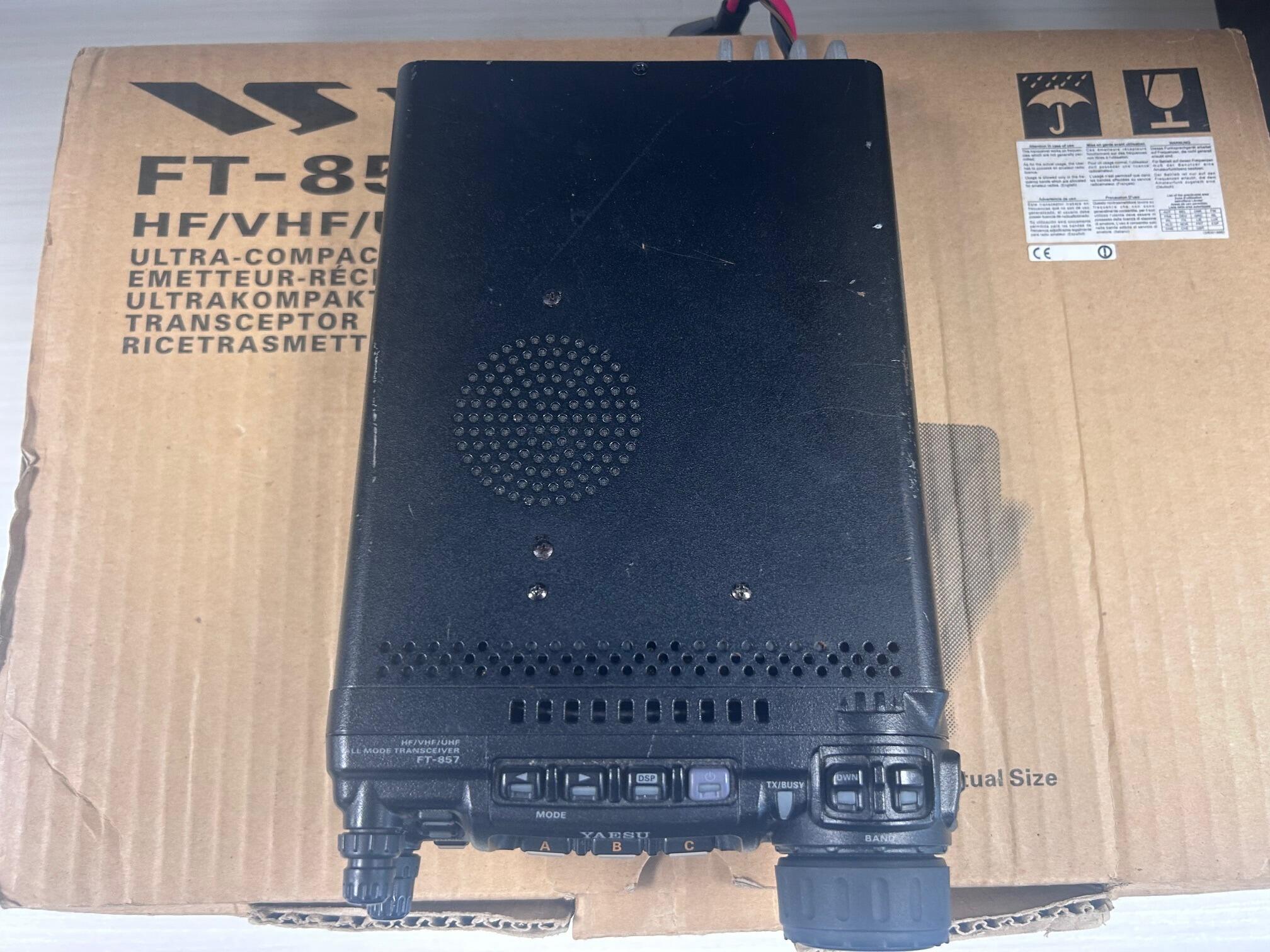 Second Hand Yaesu FT-857 Mobile Transceiver - S/N-6C5705**- Radioworld UK
