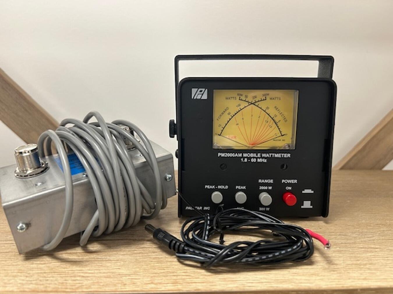 Second-Hand Palstar PM2000AM Mobile/Base HF Watt Meter | 2000W Power Meter
