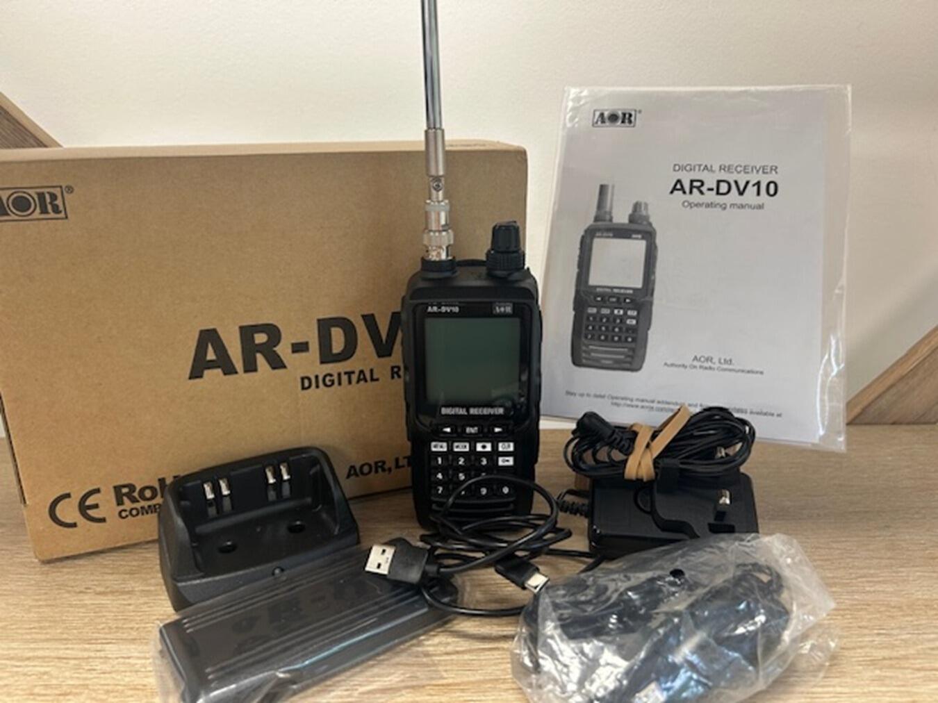Second Hand AOR AR-DV10 Handheld Digital Scanner S/N- AA6359 ...