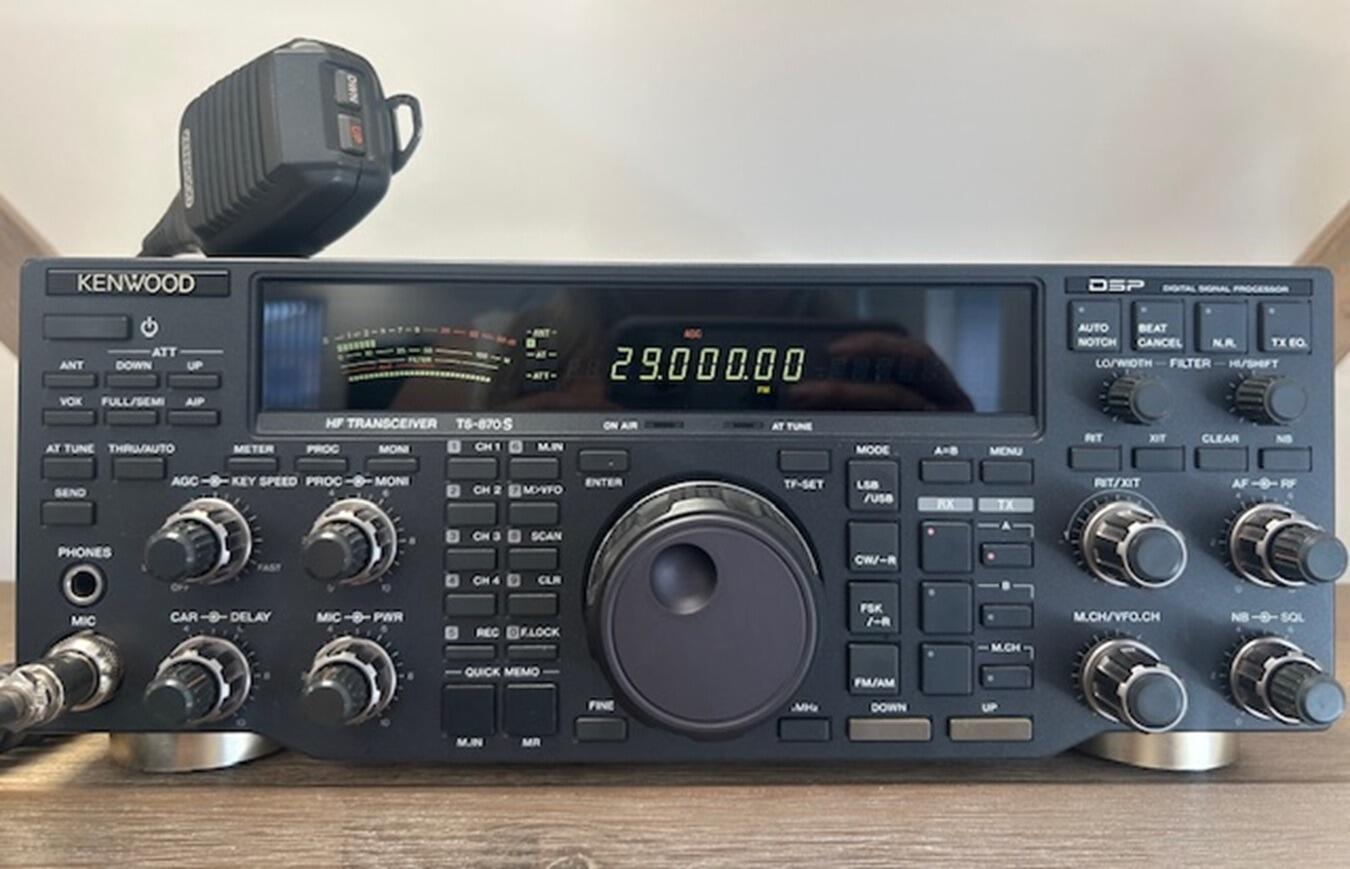 Second Hand Kenwood TS-870S HF Transceiver – Radioworld UK