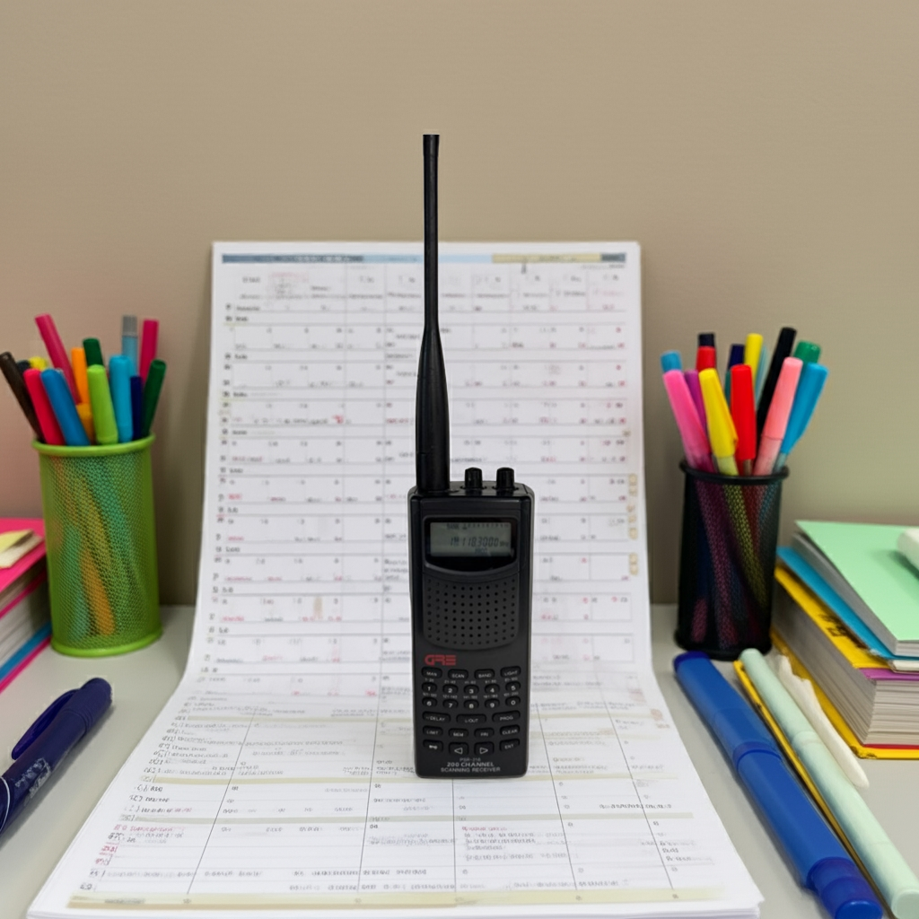 Second Hand PSR-216 Handheld Scanner – 200 Channel AM/FM Receiver ...