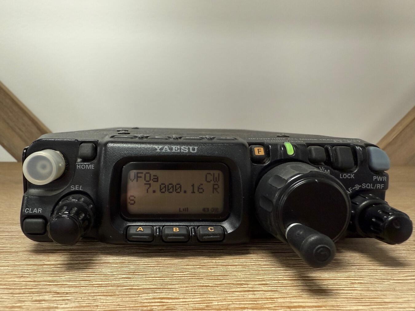 Second Hand Yaesu FT-817 Portable QRP Transceiver | HF VHF UHF Radio