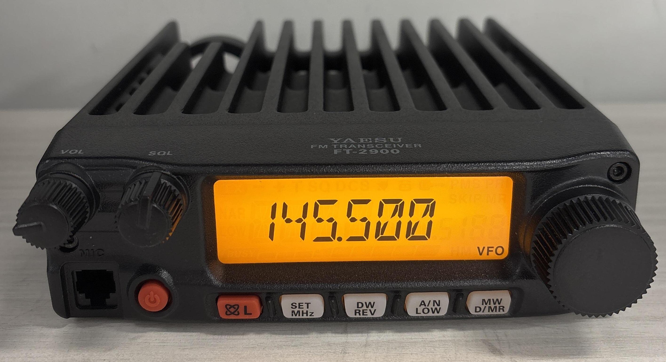 Second Hand Yaesu FT-2900 2m FM Mobile Transceiver 75W | Radioworld UK