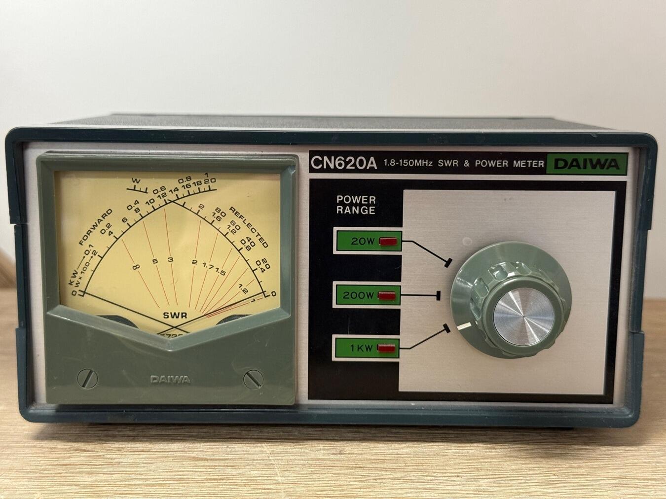 Second Hand Daiwa CN620A Cross Needle SWR & Power Meter